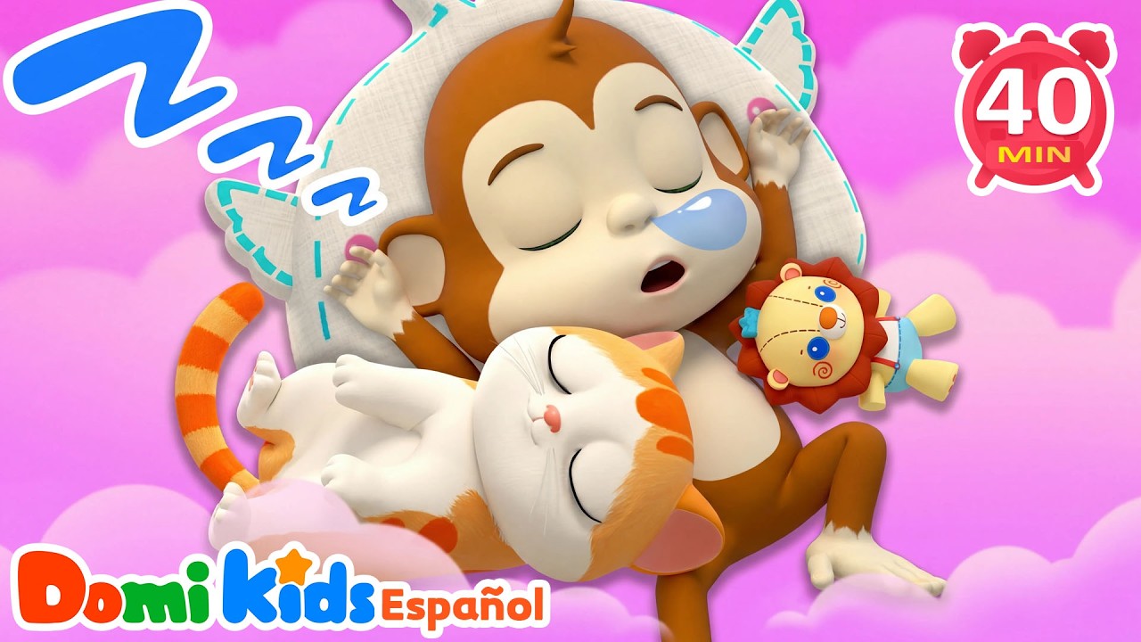 Diez en la Cama 🛏| Versión Bilingüe | Canciones Infantiles | Domi Kids ...
