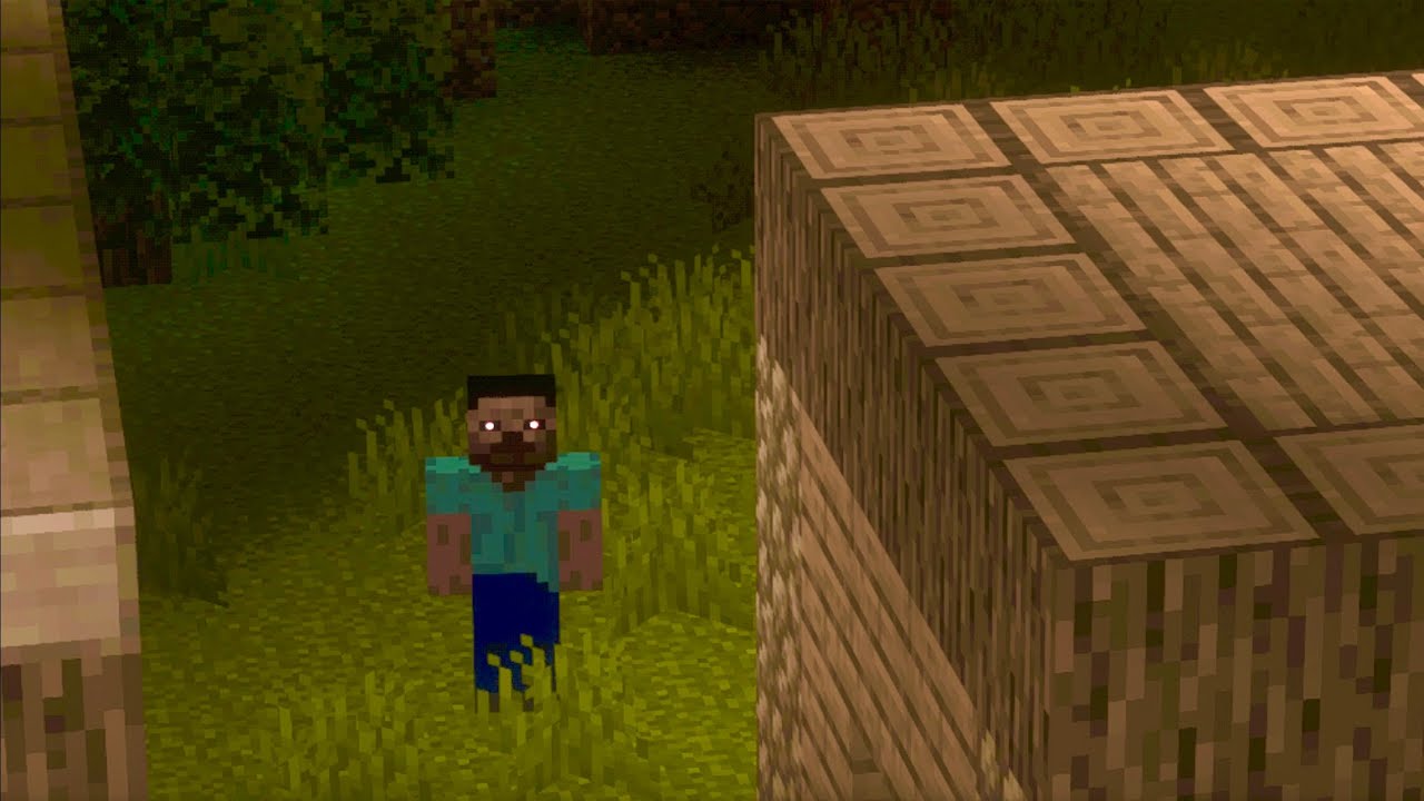 Was Minecraft Legacy Edition always this scary? - YouTube