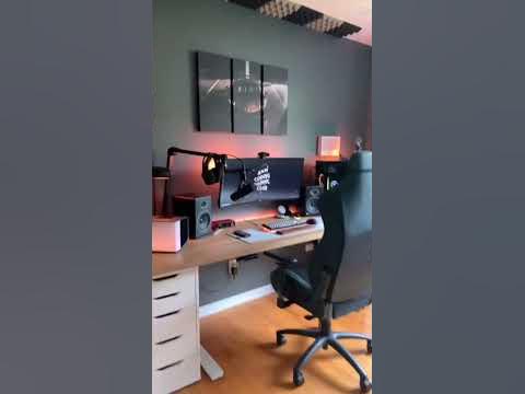 spent all my money to build my dream desk setup - YouTube