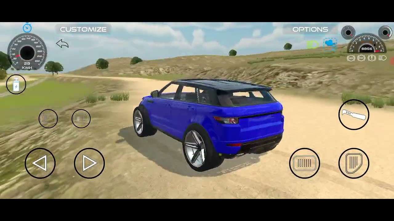 range rover car game - YouTube