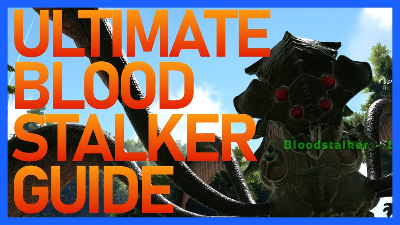 Ultimate Bloodstalker Guide How to tame and use in PvP 2023 Ark - YouTube