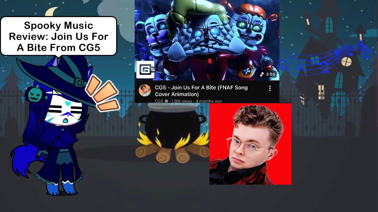 Spooky Music Review: Join Us For A Bite From CG5 (Cover Song) - YouTube