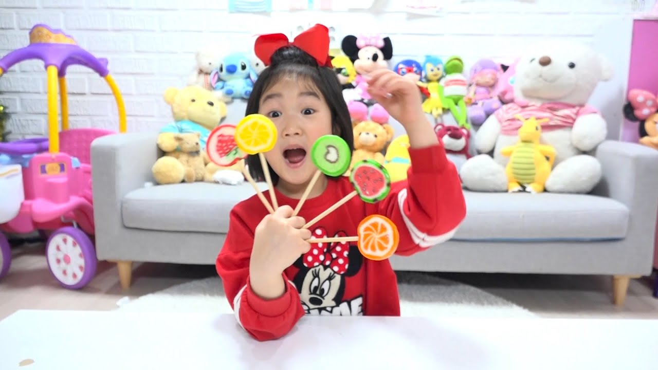 Boram and Fruit Lollipops Songs for children - YouTube