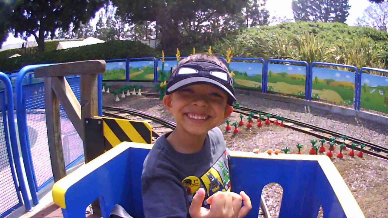 Train Ride at Legoland - YouTube