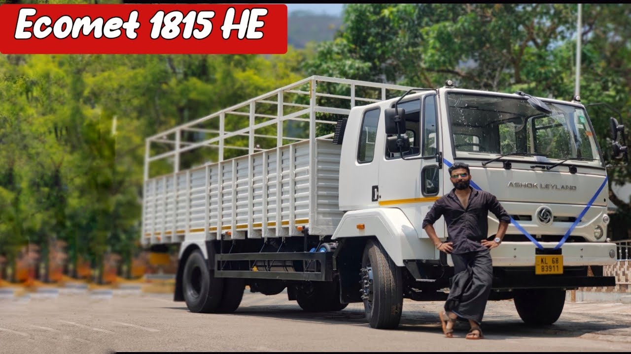 Ashok Leyland Ecomet Star 1815 HE Sleeper Truck - Adimalikkaran - YouTube