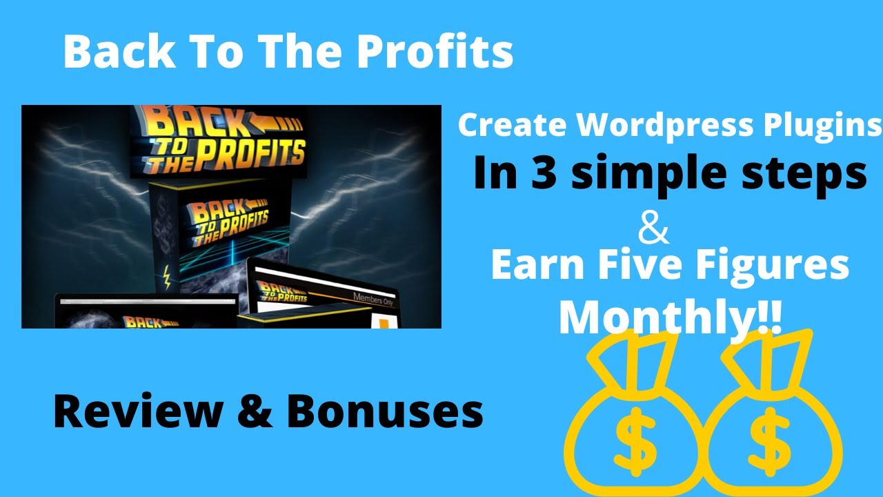 Back To the profits Review & Bonuses. Get My Custom Bonuses For Back To ...