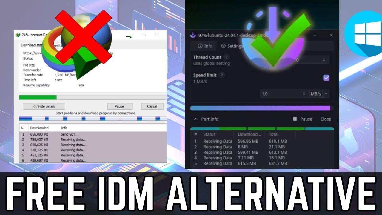 Best Free IDM Alternative - Fast & Secure Download - YouTube