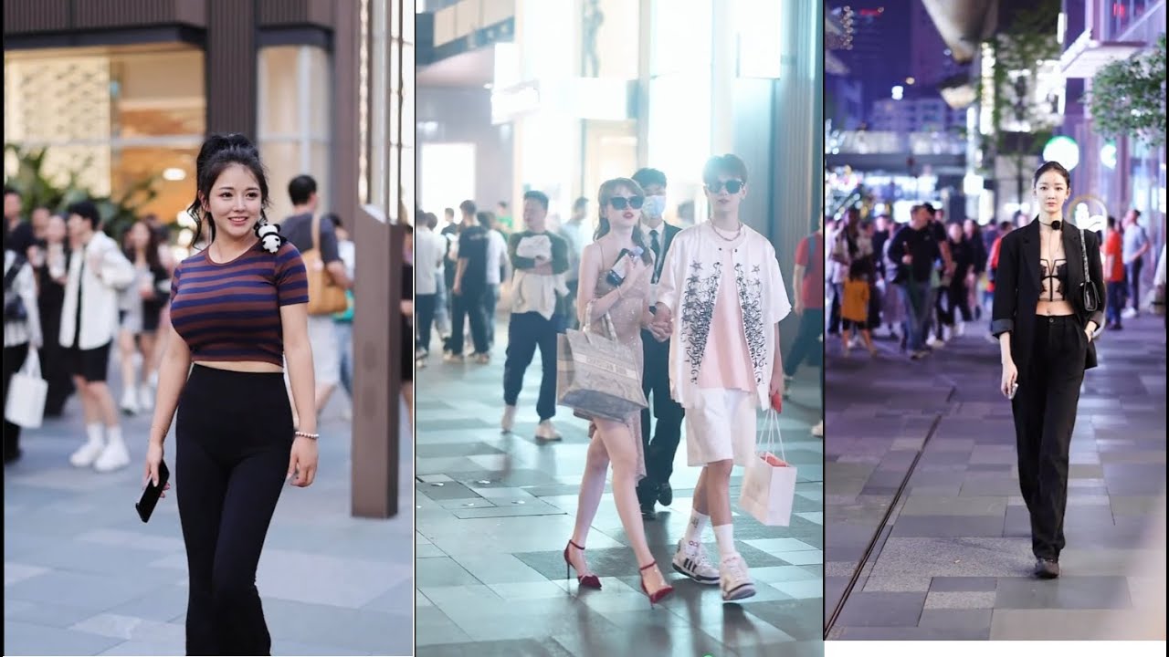 Chinese coupls Street Fashion ~Chinese Girls Street Shot | Douyin China ...