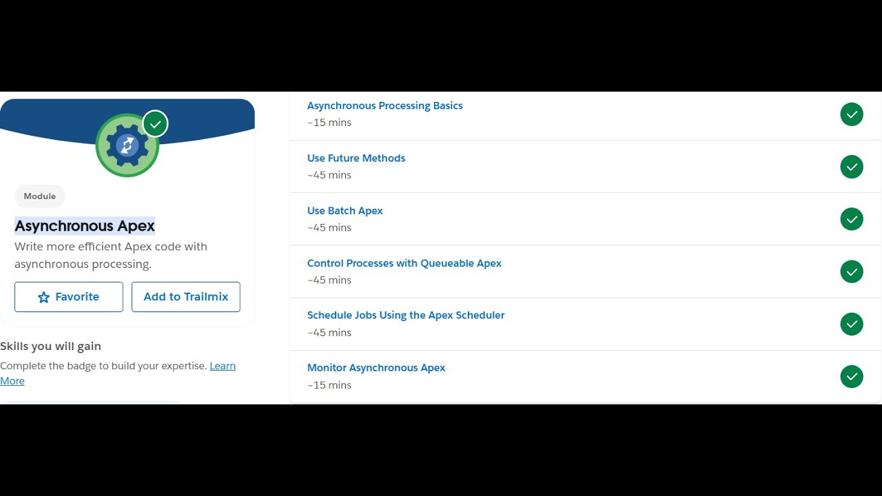 Monitor Asynchronous Apex || Asynchronous Apex - YouTube