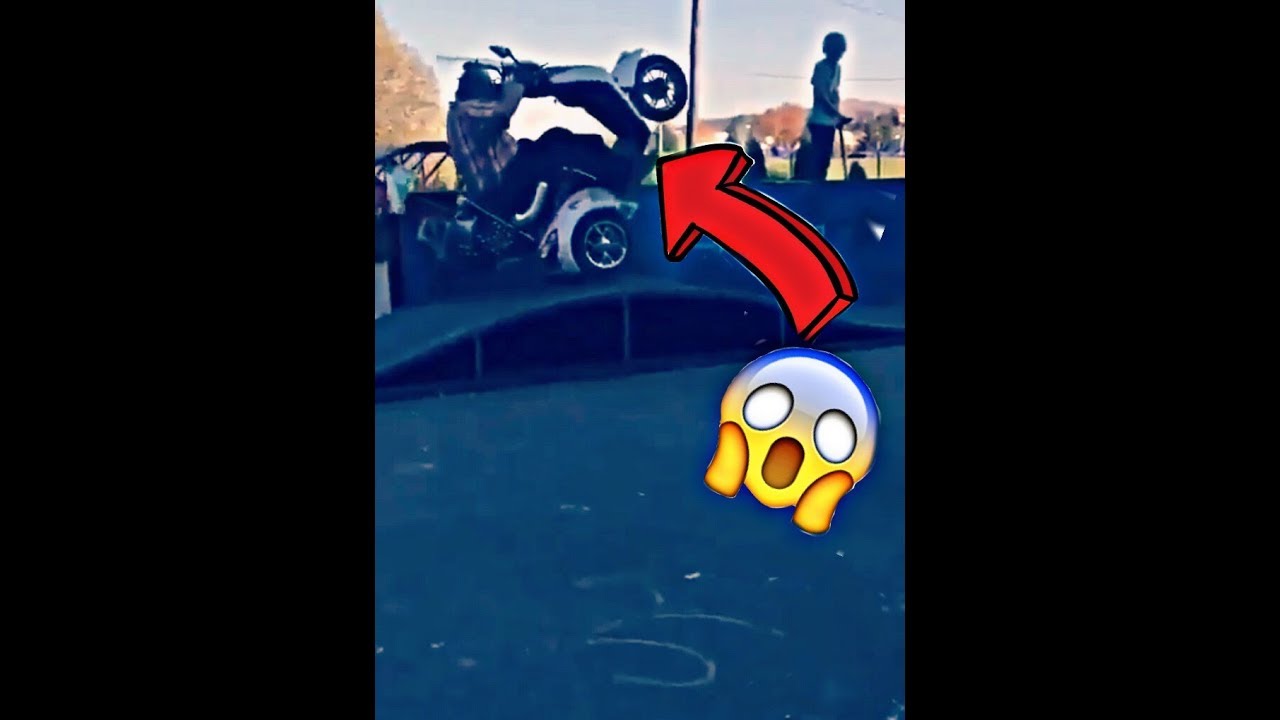 Electric Wheel Chair Fail At Skatepark!!! - YouTube