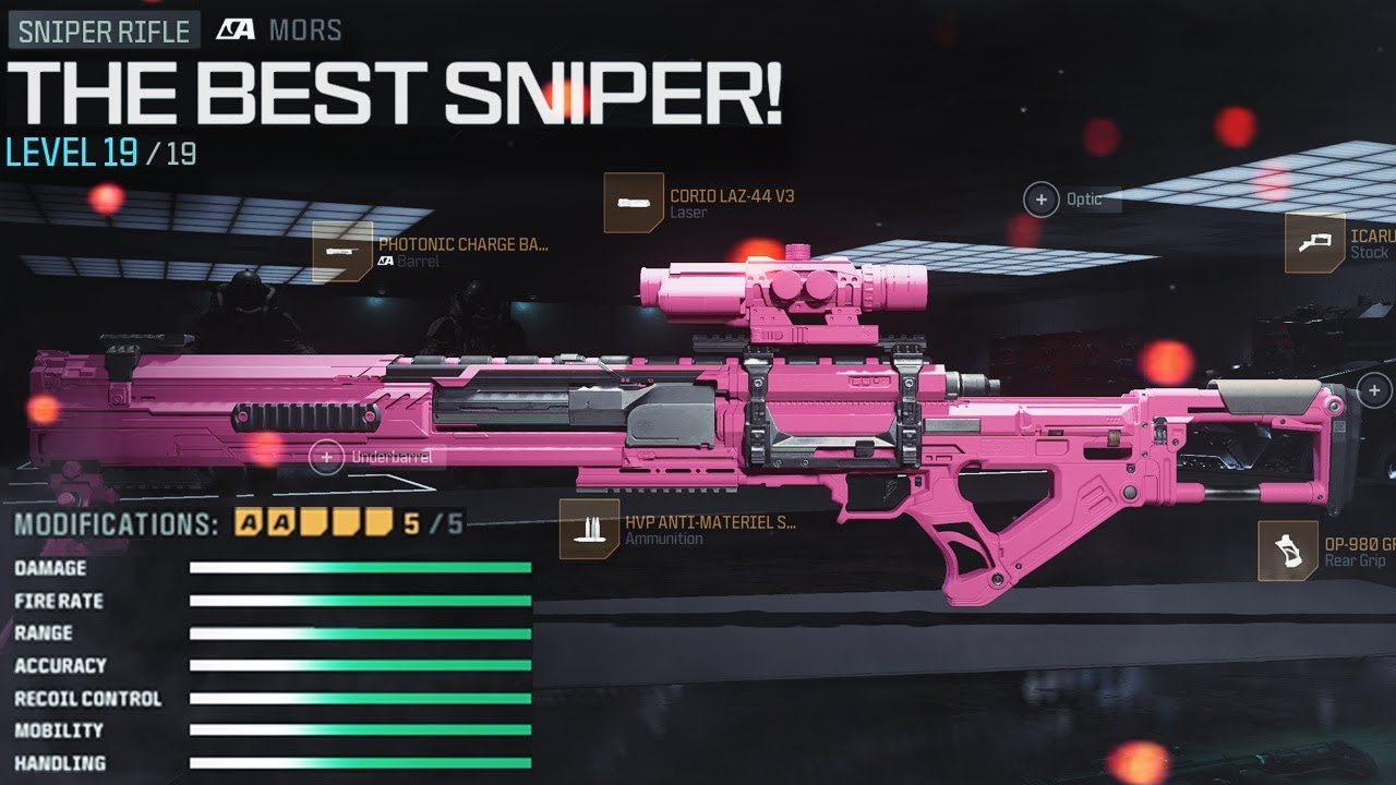 *NEW* BEST 1 SHOT SNIPER Loadout on Rebirth Island Warzone! (Best MORS ...