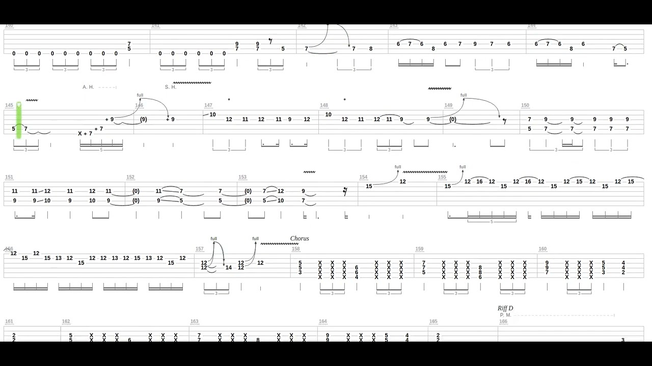 Impaler Tab by Exodus + Guitar only + Guitar tab - YouTube