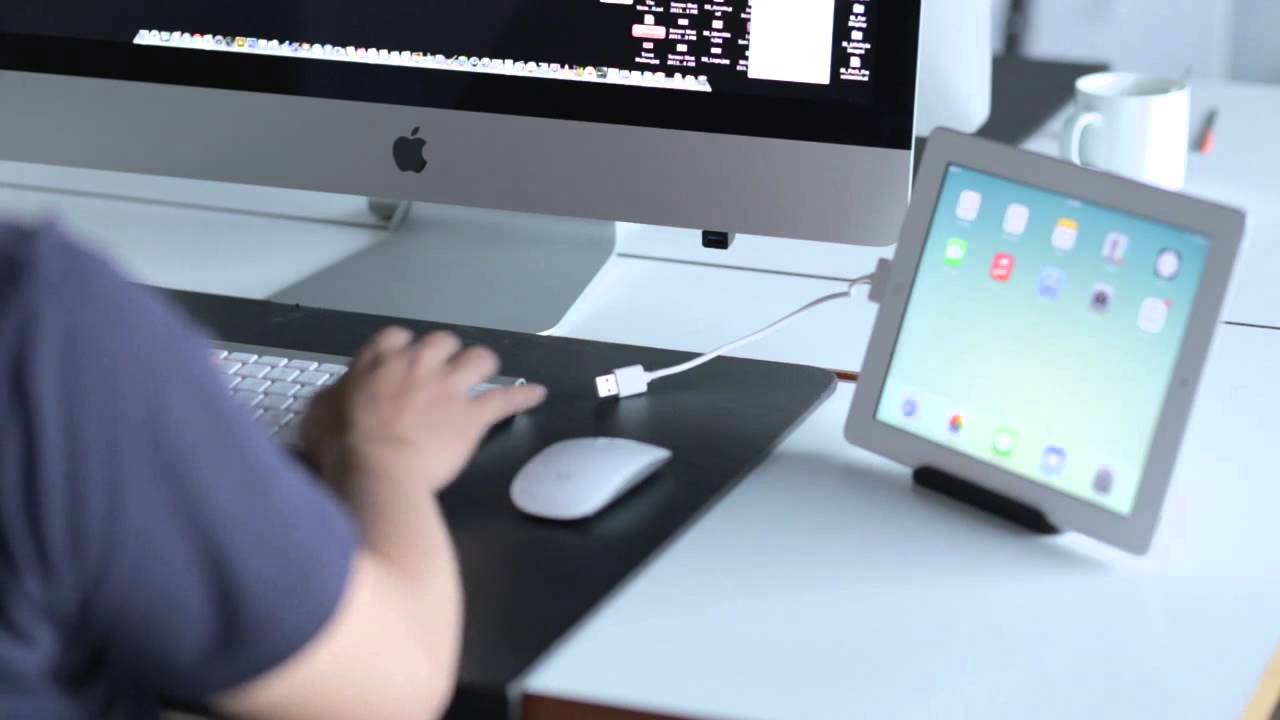 Bluelounge Jimi USB Port Extension for iMac - YouTube