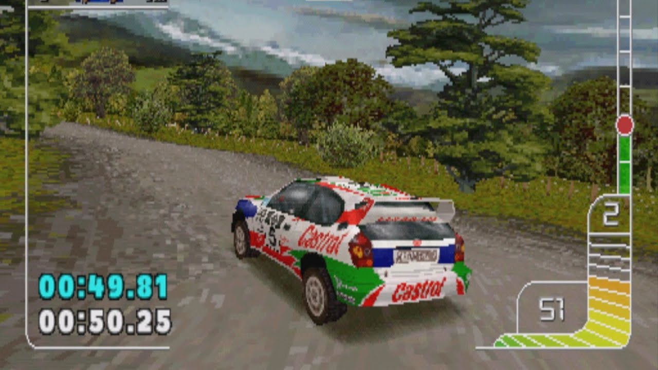 Colin McRae Rally (PS1) start - YouTube