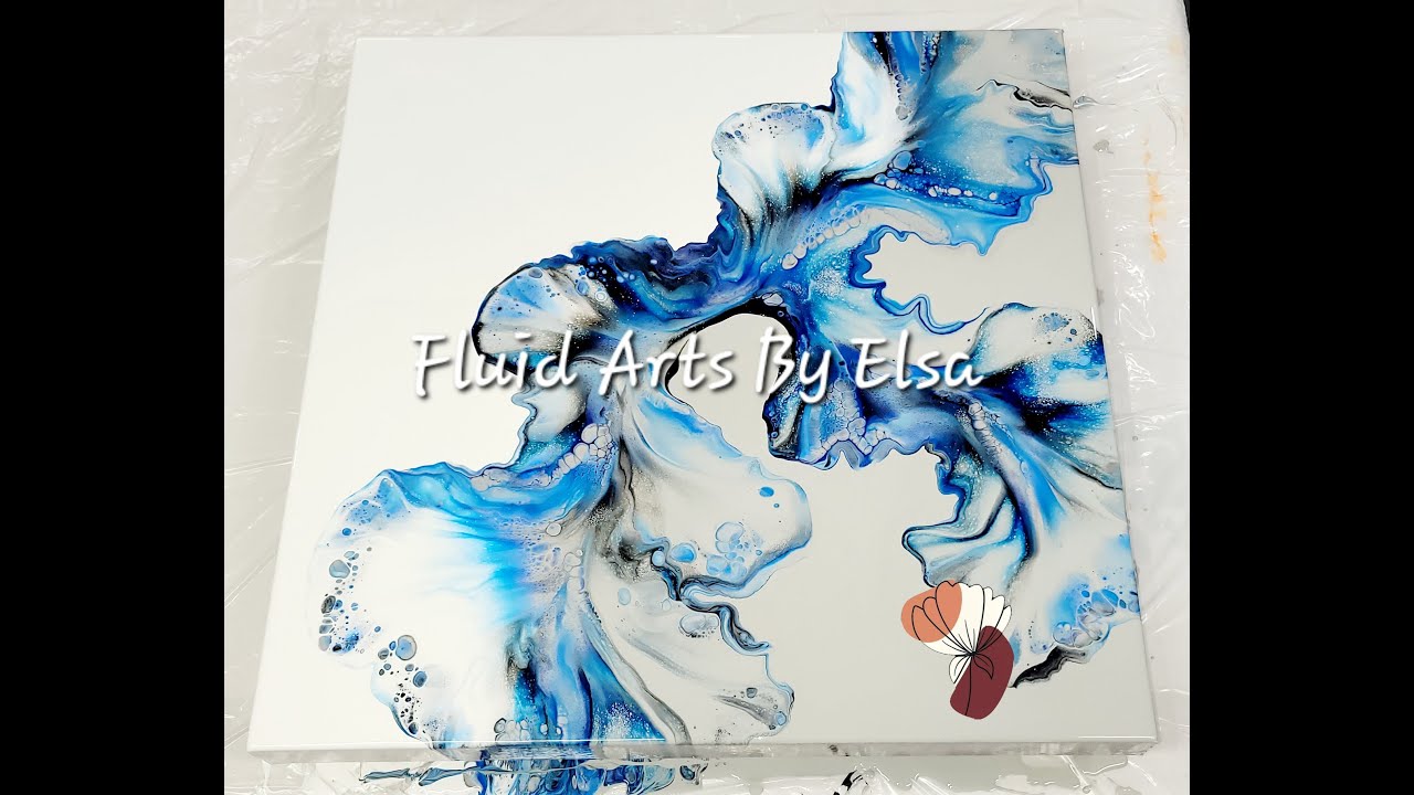 #133 - Stunning Results! Beautiful Split Base Dutch Pour ⚫️⚪️🔵 - YouTube