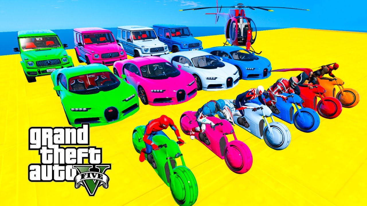 GTA V Epic Super Car Racing Challenge Driving By Trevor on Super Cars ...