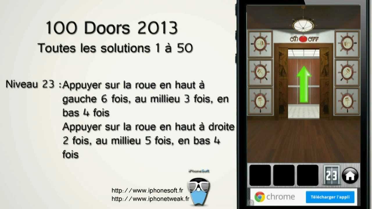 100 Doors : toutes les solutions 1 à 50 [1/2] - YouTube