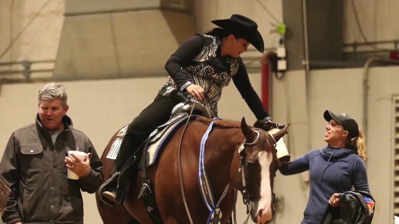 Ashley Dunbar-Clock, 2019 QH Congress – Junior Level 1 Trail - YouTube