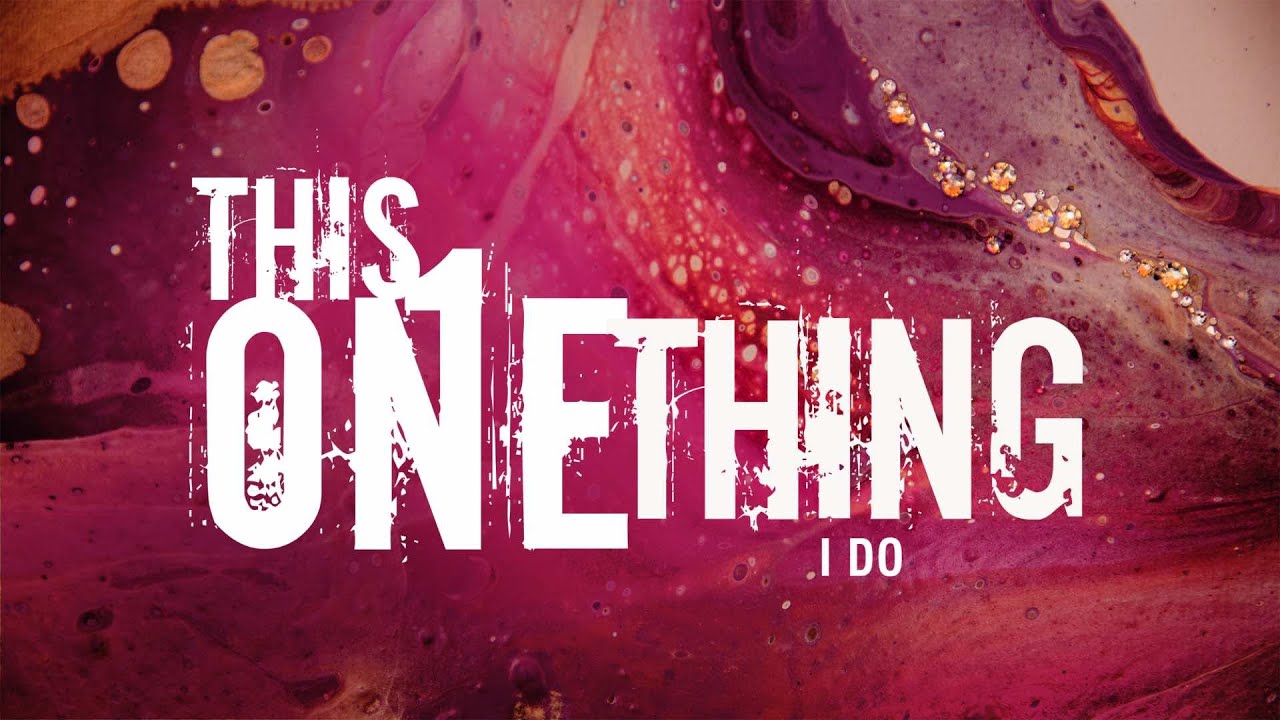 Mother's Day Worship Experience: This One Thing I Do w/Sarah Thompson ...