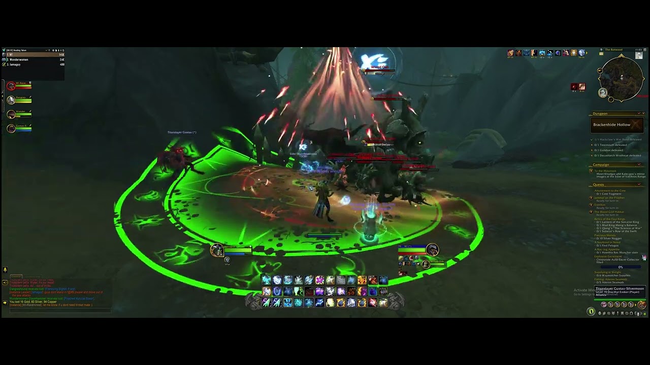 Brakenhide Hollow disaster healing run - YouTube