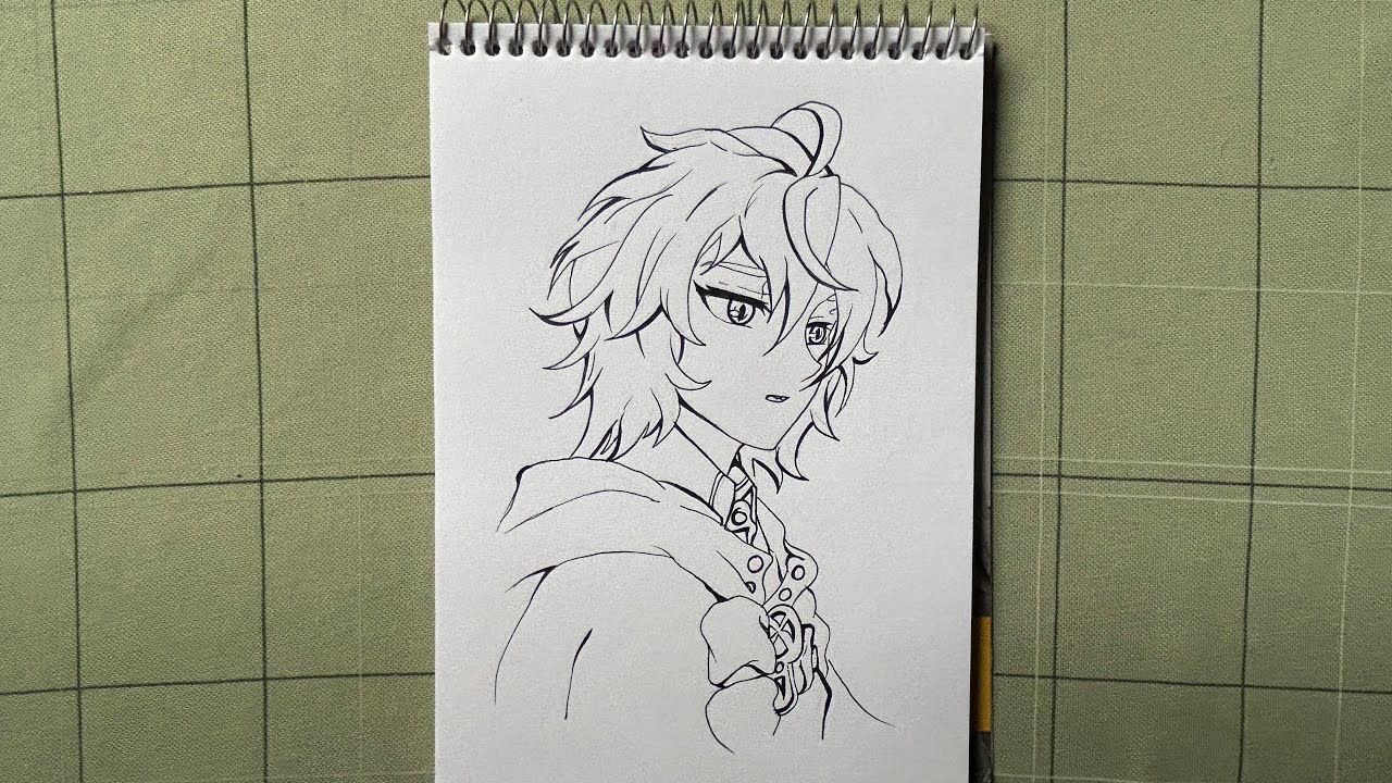 Anime character drawing “Mikaela Hyakuya” from “SERAPH OF THE END”😍 ...