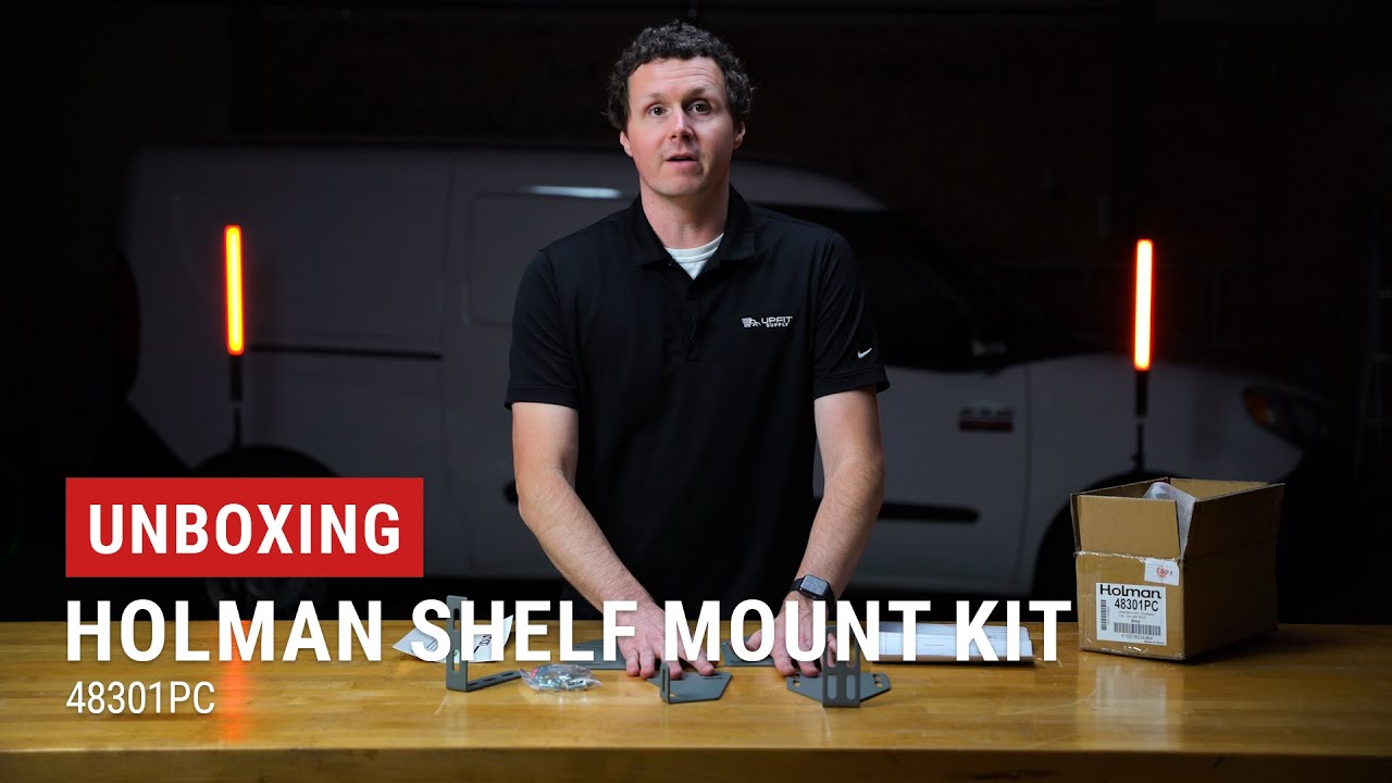 Unboxing a RAM ProMaster City Shelf Mount Kit from Holman - YouTube