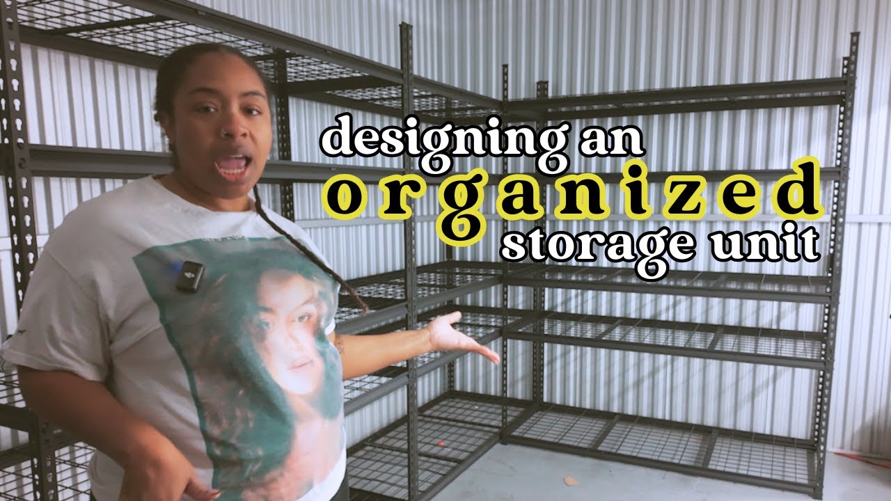 Depression Nest | Designing My Storage Unit | DIY Shelves - YouTube