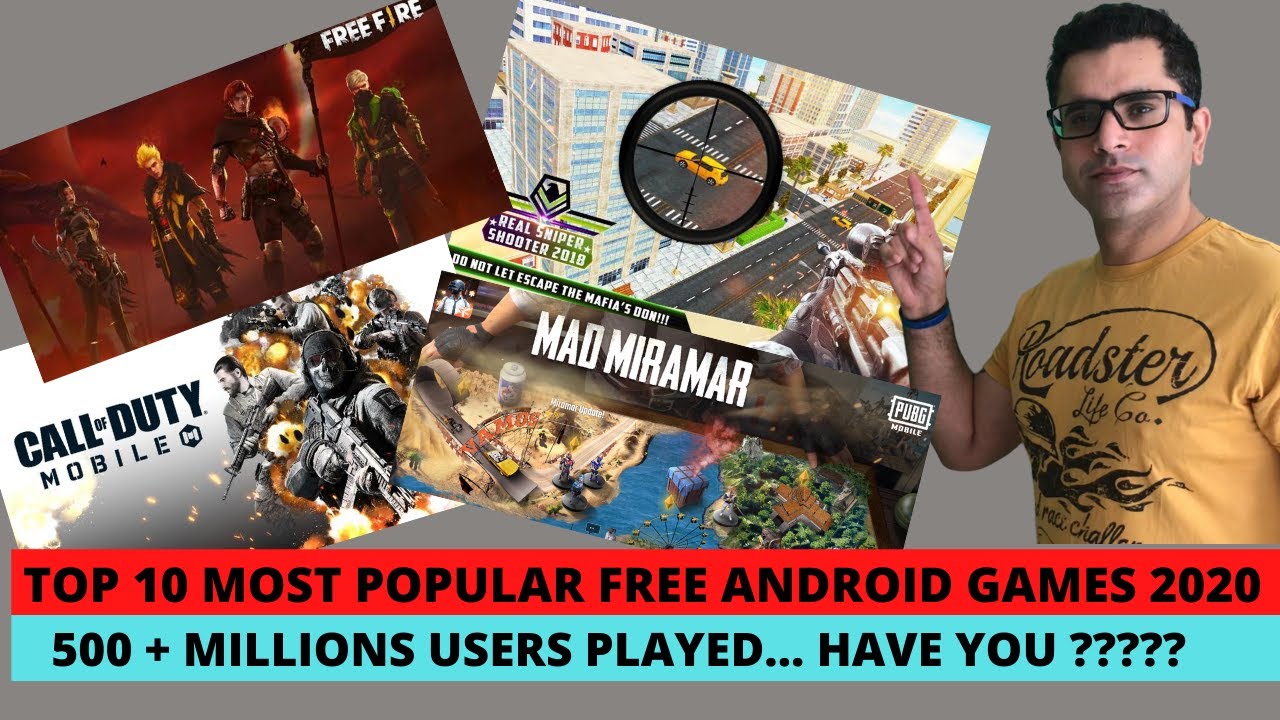Android Top 10 Free Best Games 2020 (Rating Shared by Android) - YouTube