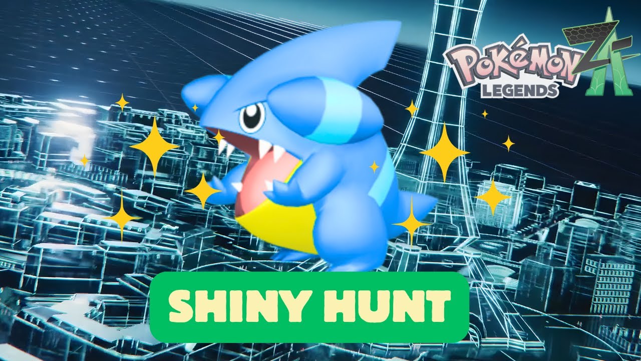 SHINY Gible Guide - Pokémon Legends Z-A - YouTube