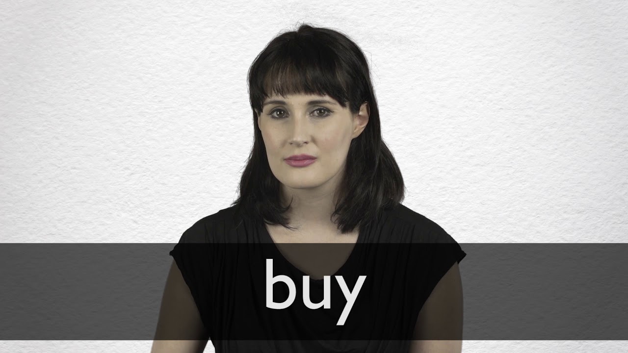 How to pronounce BUY in British English - YouTube