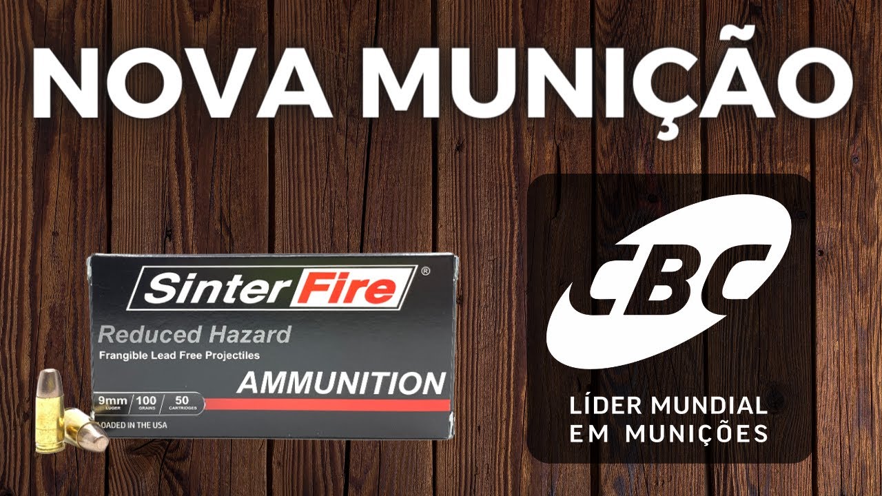 Nova munição da CBC. A CBC comprou a Sinter Fire produtora de projéteis ...