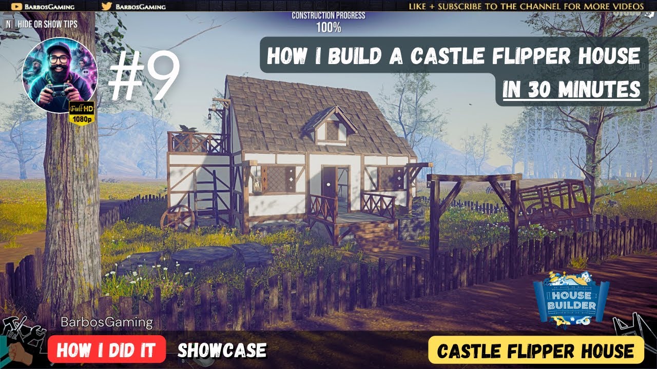 How I build a Castle Flipper House in 30 minutes | House Builder ...