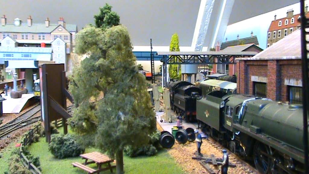Wordsworth Model Railway 73 - A Day at Wordsworth Engine Shed. - YouTube