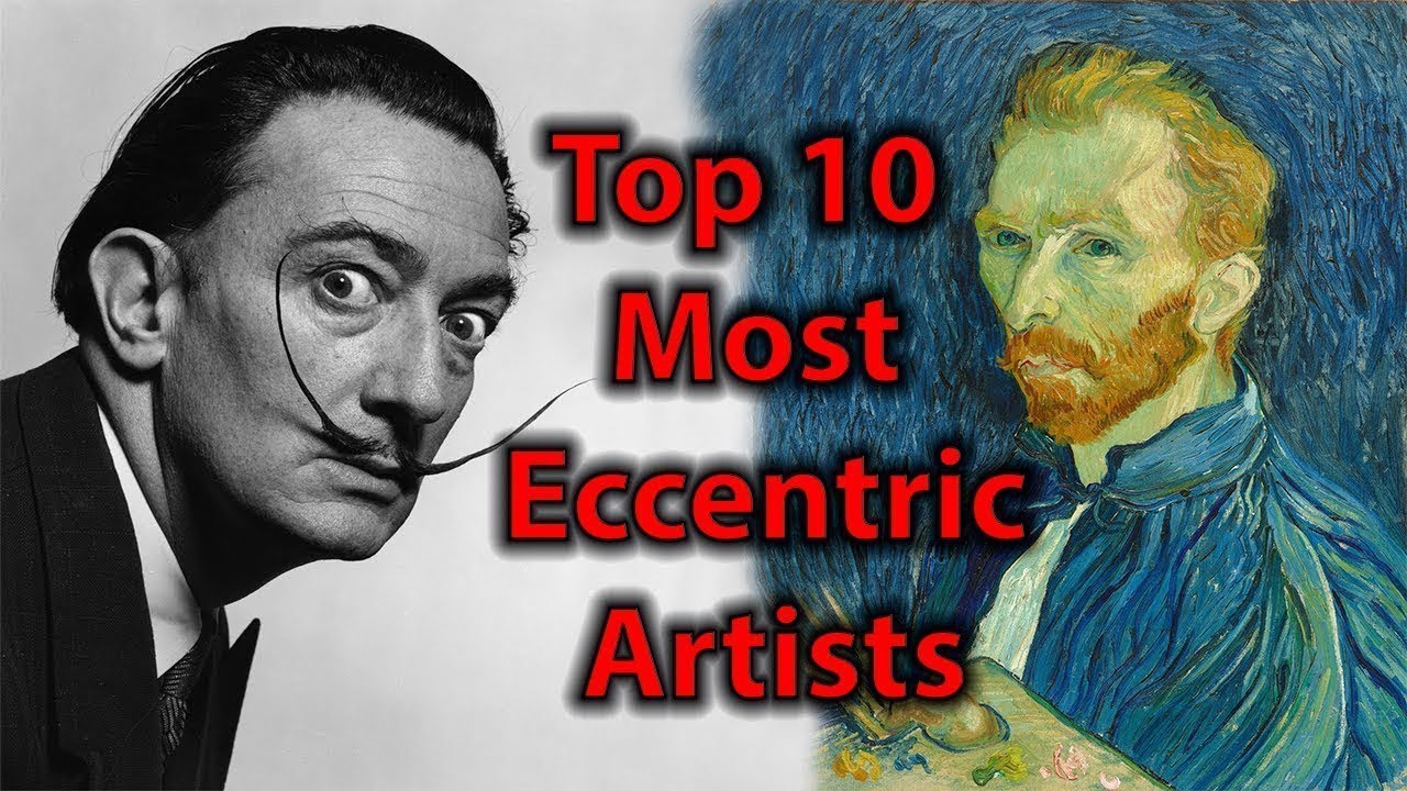 Top 10 Most Eccentric Artists ~ Top Media Official - YouTube