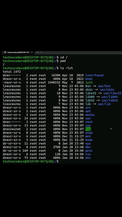Unix Basics Cd Mkdir Rmdir Mv Command Directory Structure Unix Unixtutotial Unixbasics