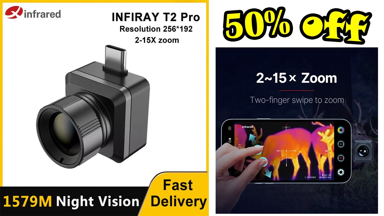 InfiRay Xinfrared T2 PRO Thermal Imager Hunting Camera 1579m Infrared ...