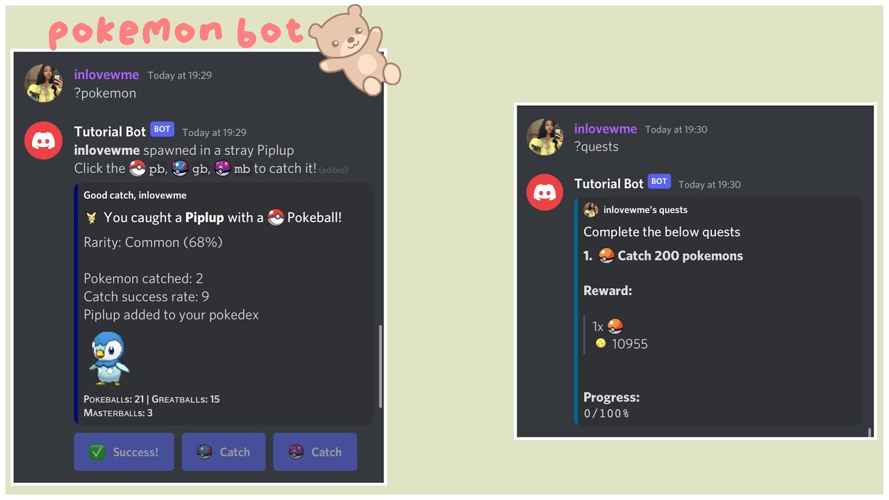 How to create a pokemon bot in BDFD - YouTube