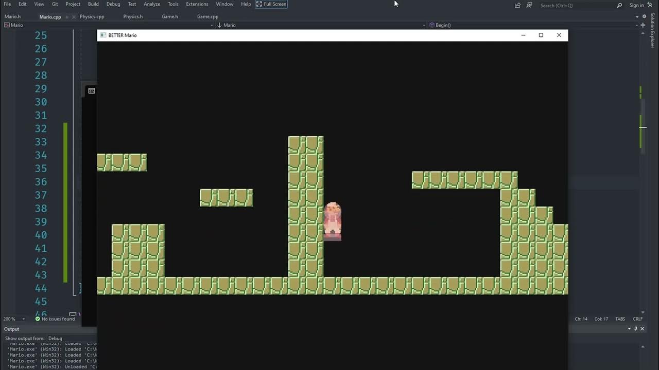 Seamless Ground Detection with Box2D Sensors | SFML Advanced Game #15 - YouTube