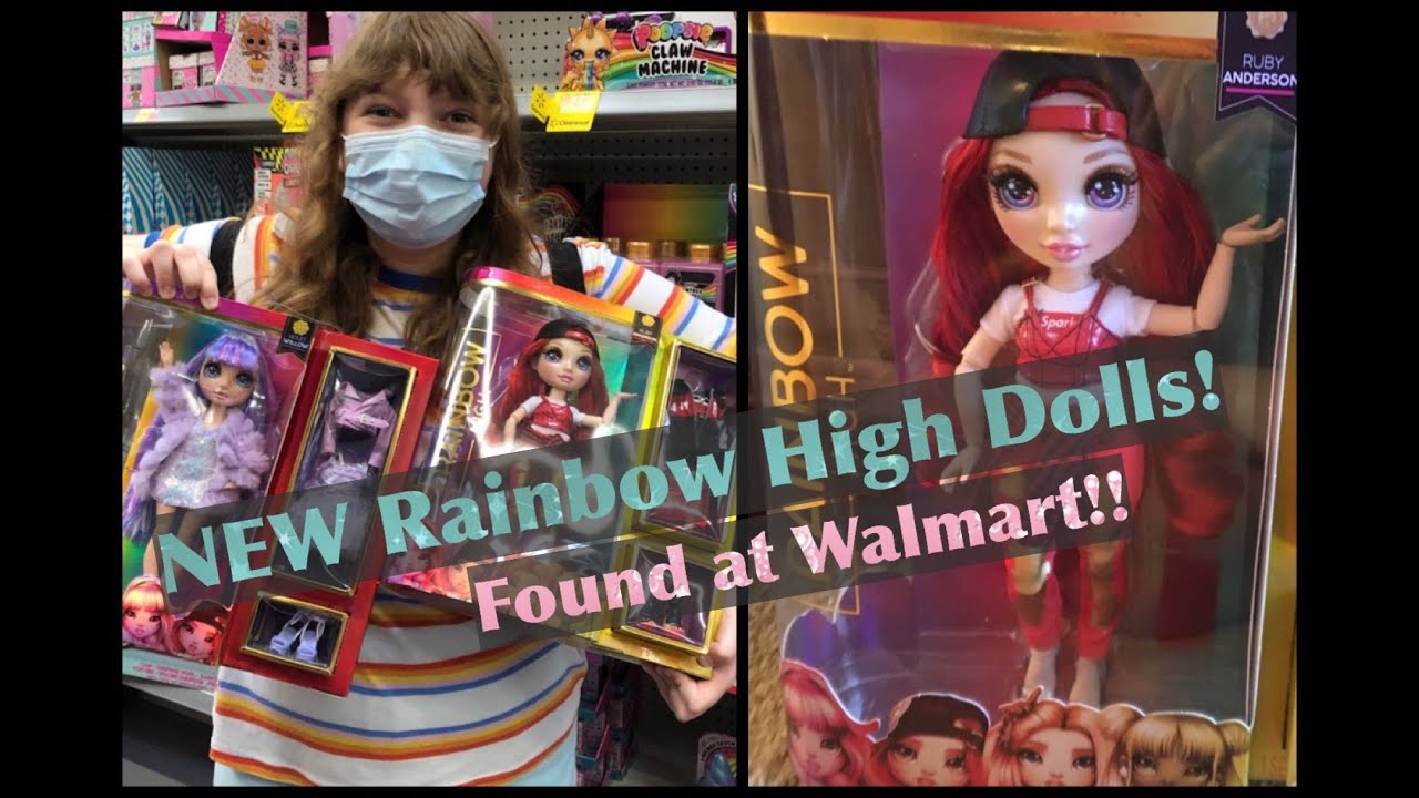 NEW 2020 Rainbow High Fashion Dolls Ruby Anderson - Red MGA Rainbow ...
