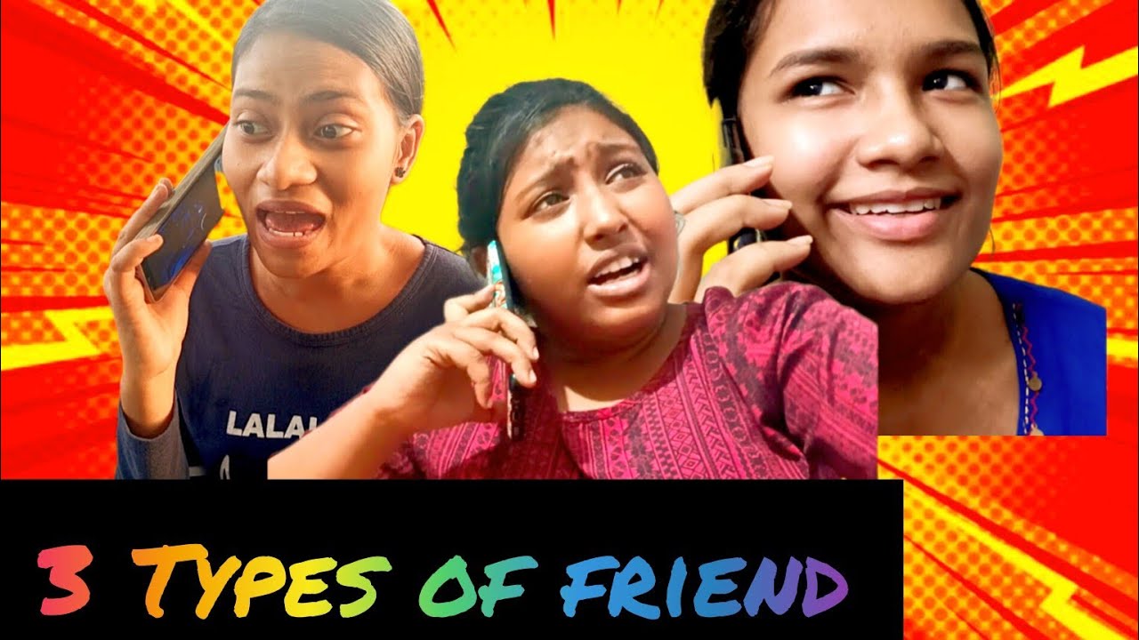 3 types of friend 😉#Comedy video#subscribe #like - YouTube