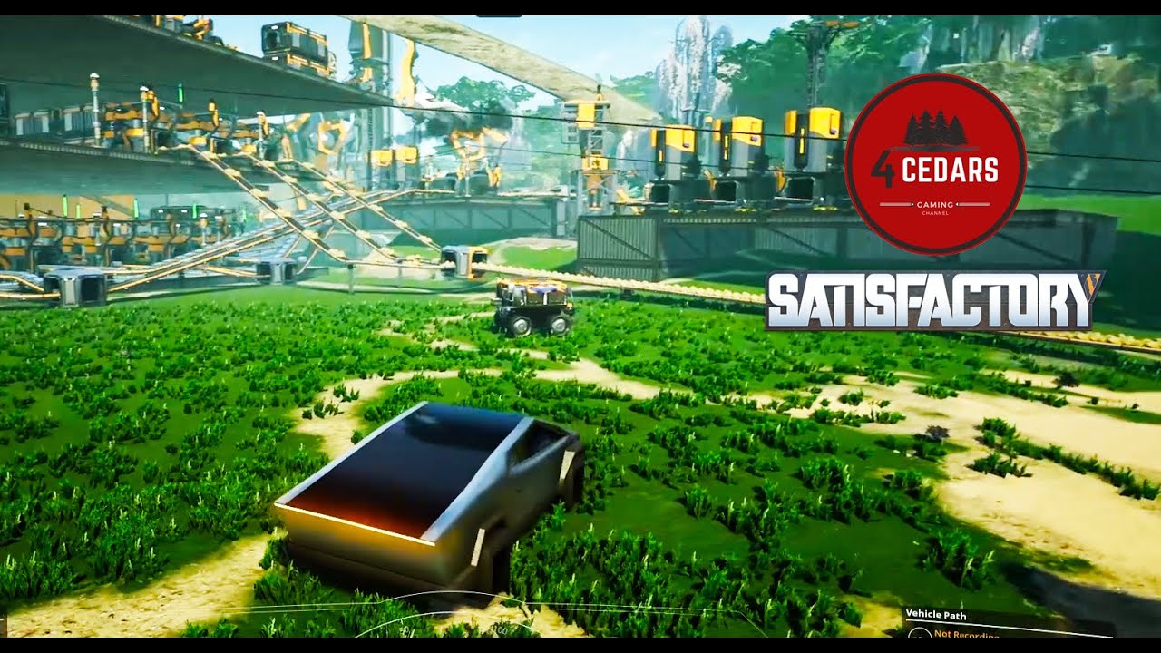 HOW TO GET THE CYBER WAGON - SATISFACTORY EASTER EGG - YouTube