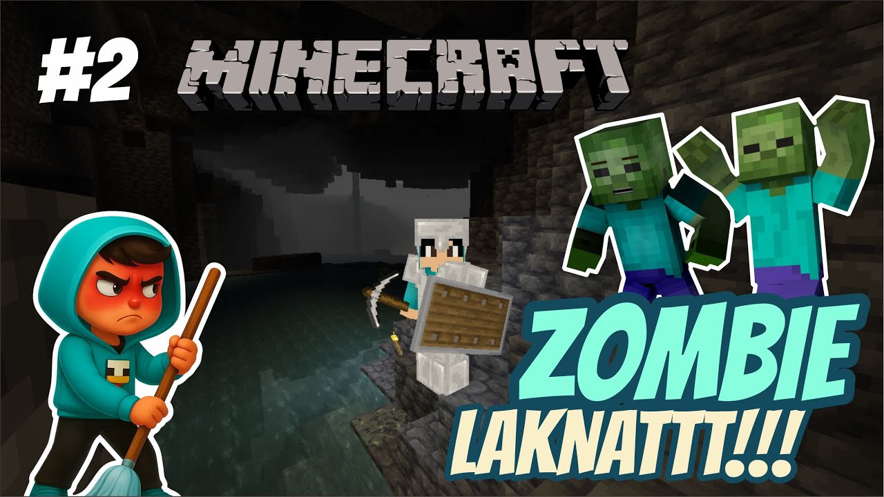 ZOMBIE LUCK NUT MINECRAFT SURVIVAL EPS 2 - YouTube