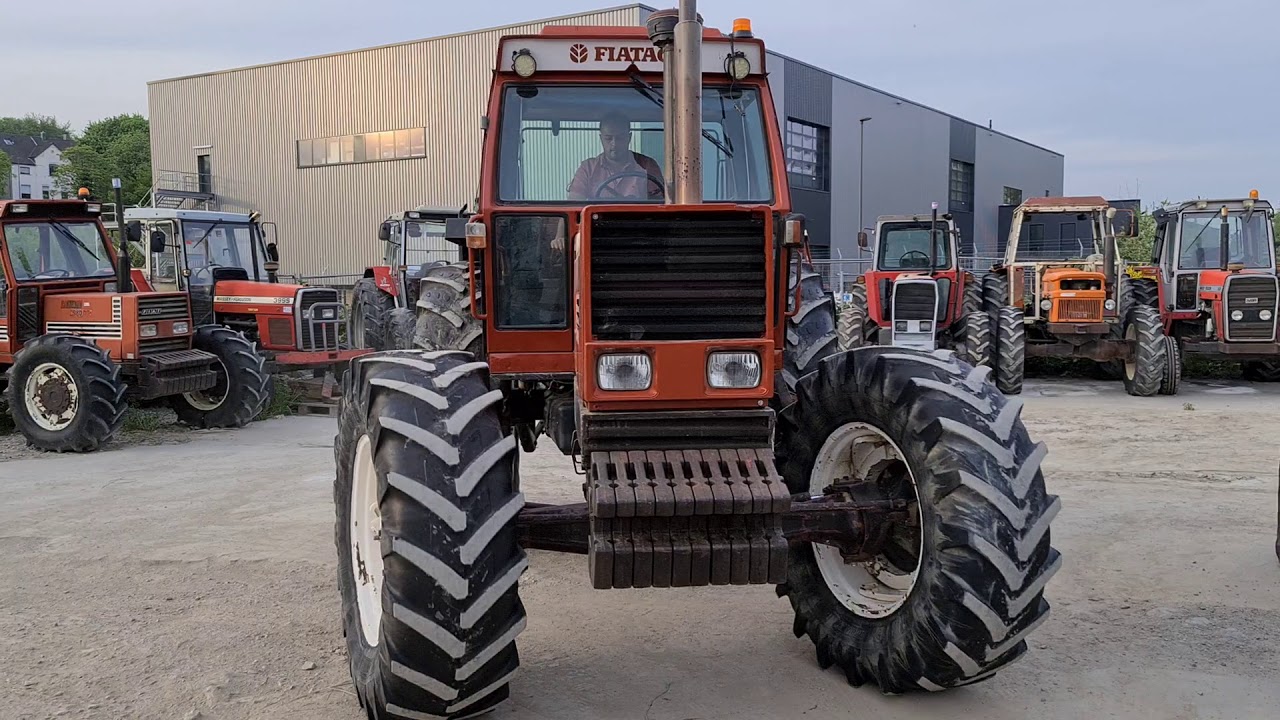 Fiat 160-90 جرارات مستعملة للبيع في المانيا فيات ١٦٠-٩٠ - YouTube