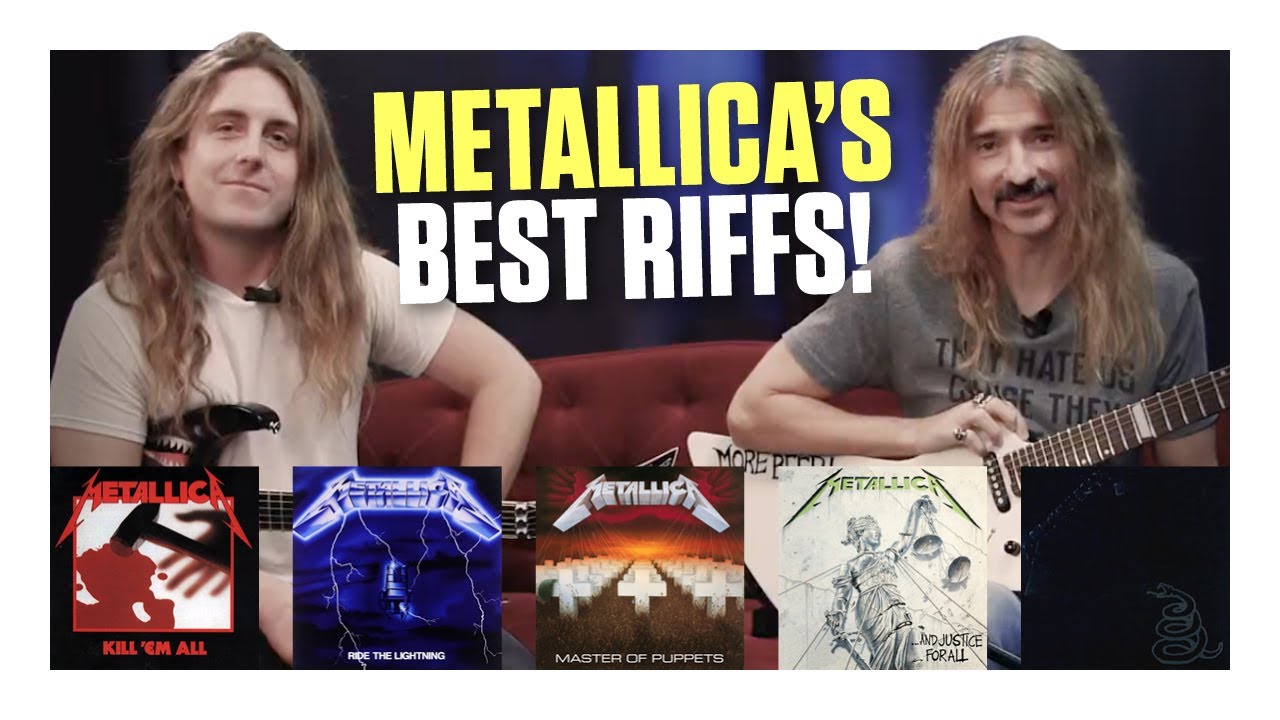 Metallica's Best Riffs – Chosen By a Pro Metallica Tribute Band - YouTube
