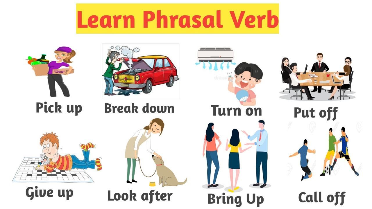 Vocabulary: 15+ Phrasal Verbs in English | Learn Phrasal Verb | English ...