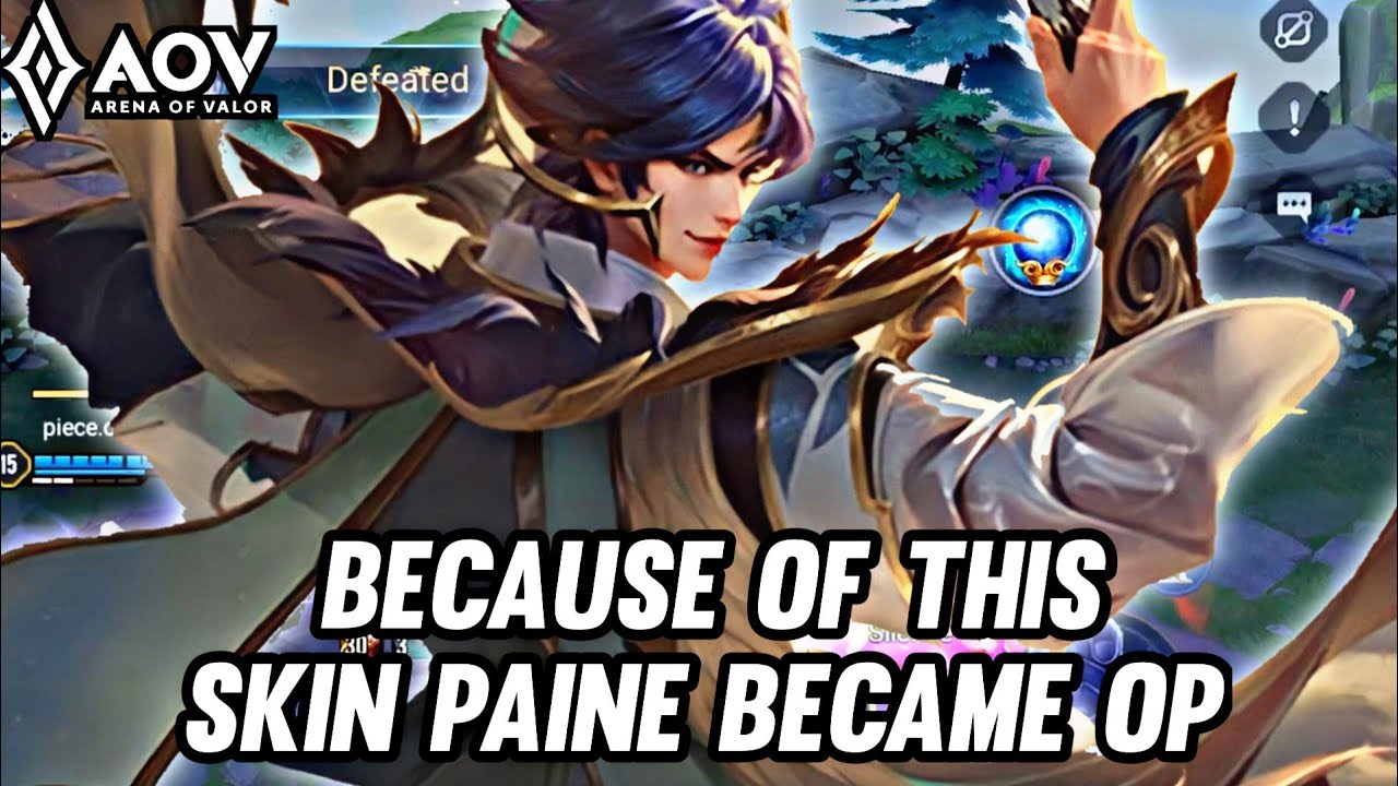 PAINE GAMEPLAY | SKIN OP - ARENA OF VALOR - YouTube