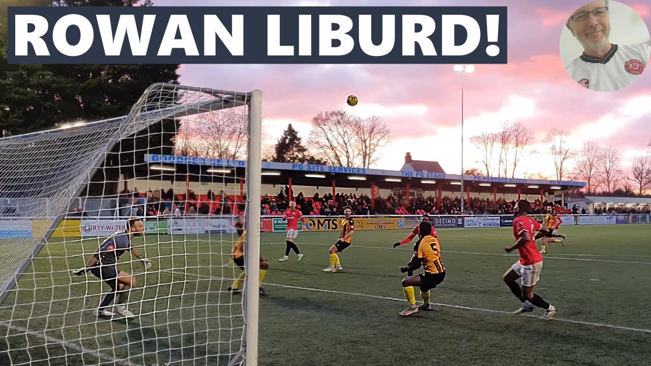 Man of the match Rowan Liburd scores the second! - YouTube