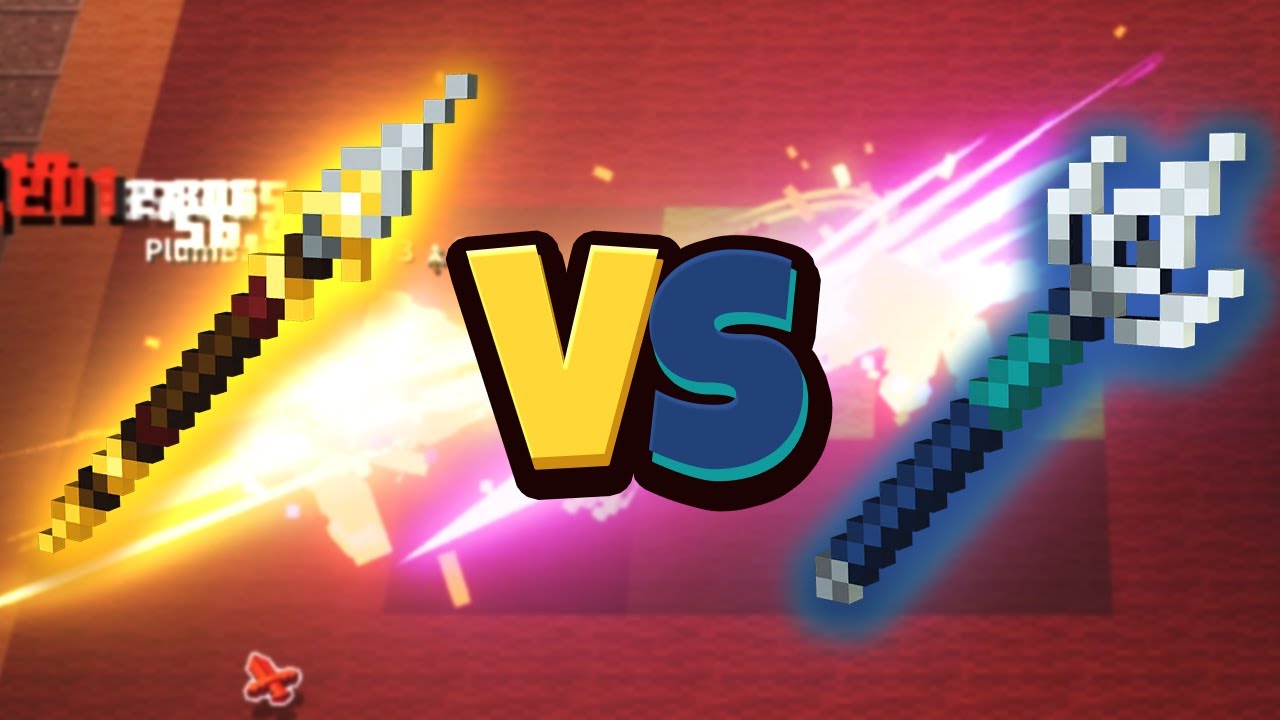 [Minecraft Dungeons PvP Mod #14] Fortune Spear VS Whispering Spear ...