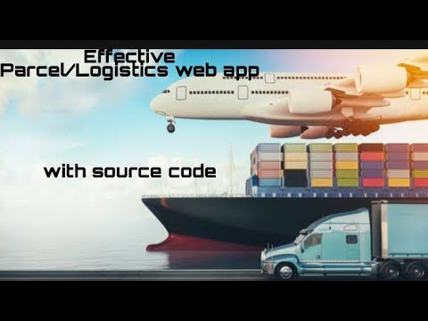 How To Design Courier/Logistics/Parcel Website with Map/Live Location ...