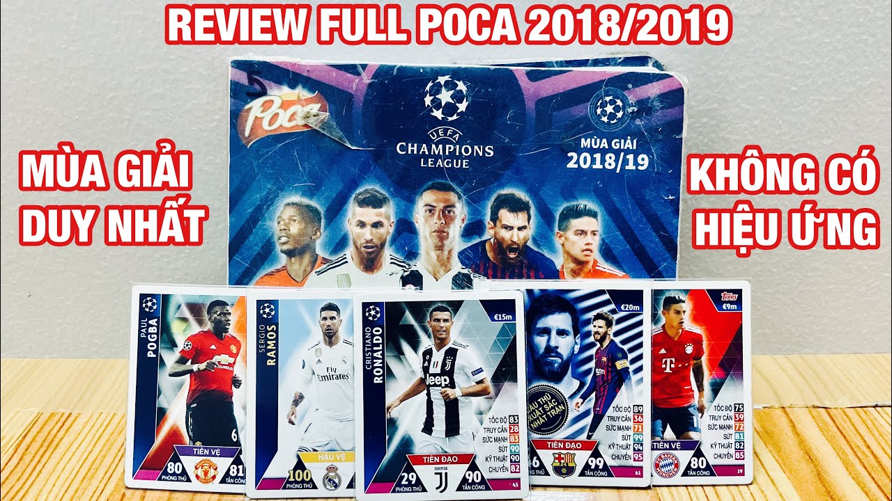 FULL ALBUM POCA #2 | Review full Album Poca 2018/2019 | Thẻ không có ...